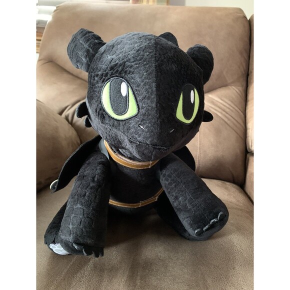 Build-A-Bear | Toys | Bab Toothless How To Train Your Dragon Plush ...
